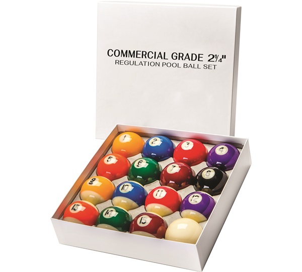 Commercial Pool Ball Set - Mueller's Billiard & Dart Supplies