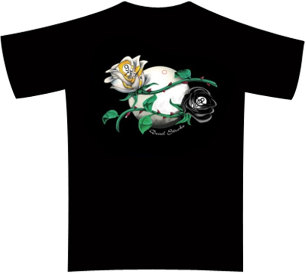 Dead Stroke Pool T-Shirt – Roses - Mueller's Billiard & Dart Supplies