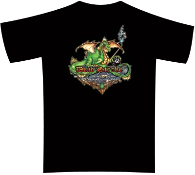 Dead Stroke Pool T-Shirt – Pool Dragon - Mueller's Billiard & Dart Supplies