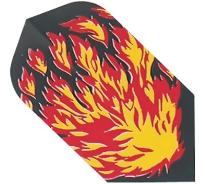 Hard Poly Slim Flights - Mueller's Billiard & Dart Supplies